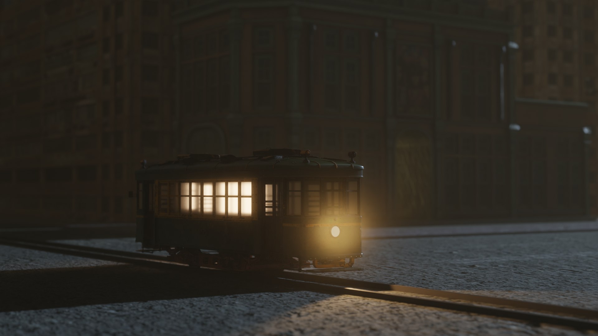 Train Cable Car Rail Rail Vehicle 3D Model - TurboSquid 2286649