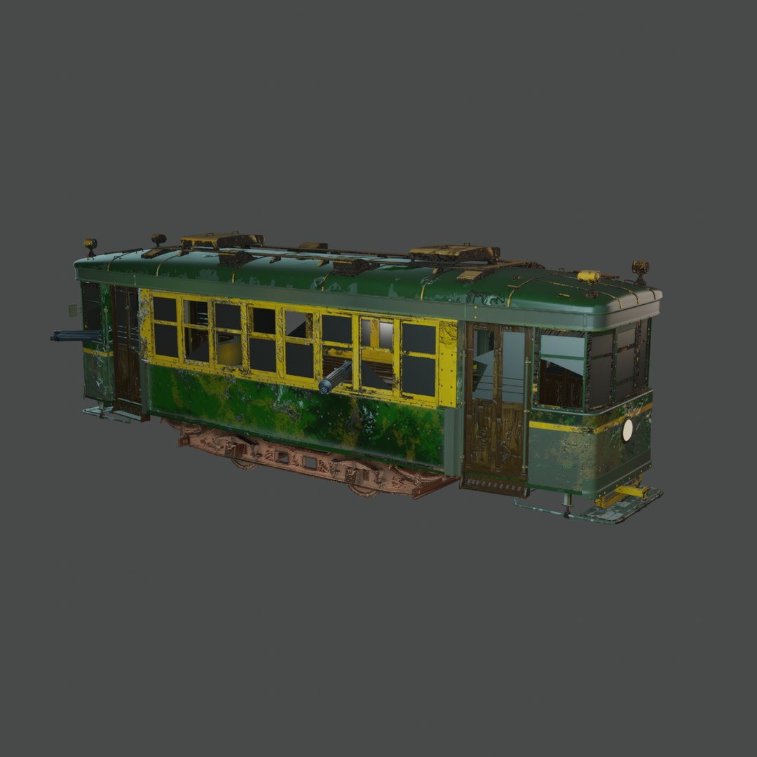 Train Cable Car Rail Rail Vehicle 3D Model - TurboSquid 2286649