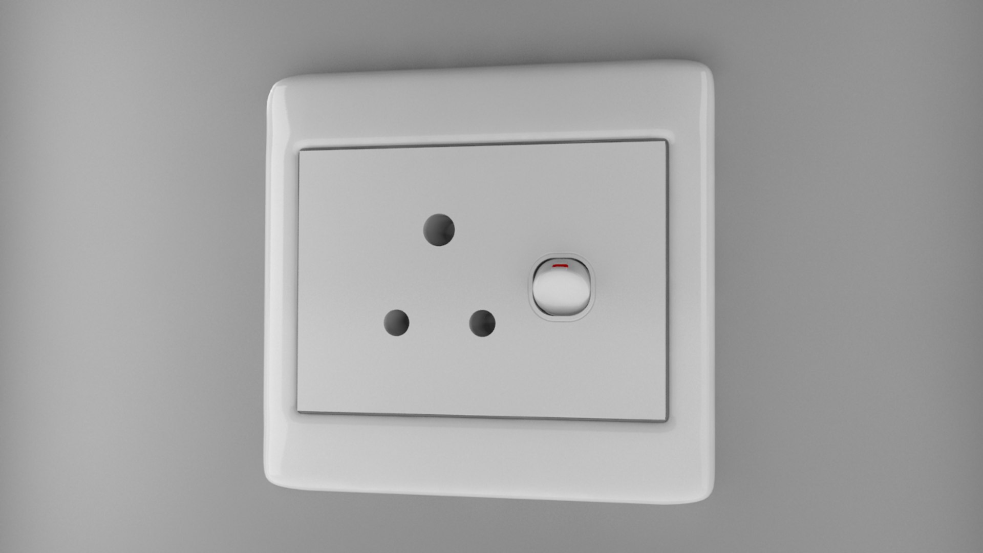 3d Model Power Outlet V1 C