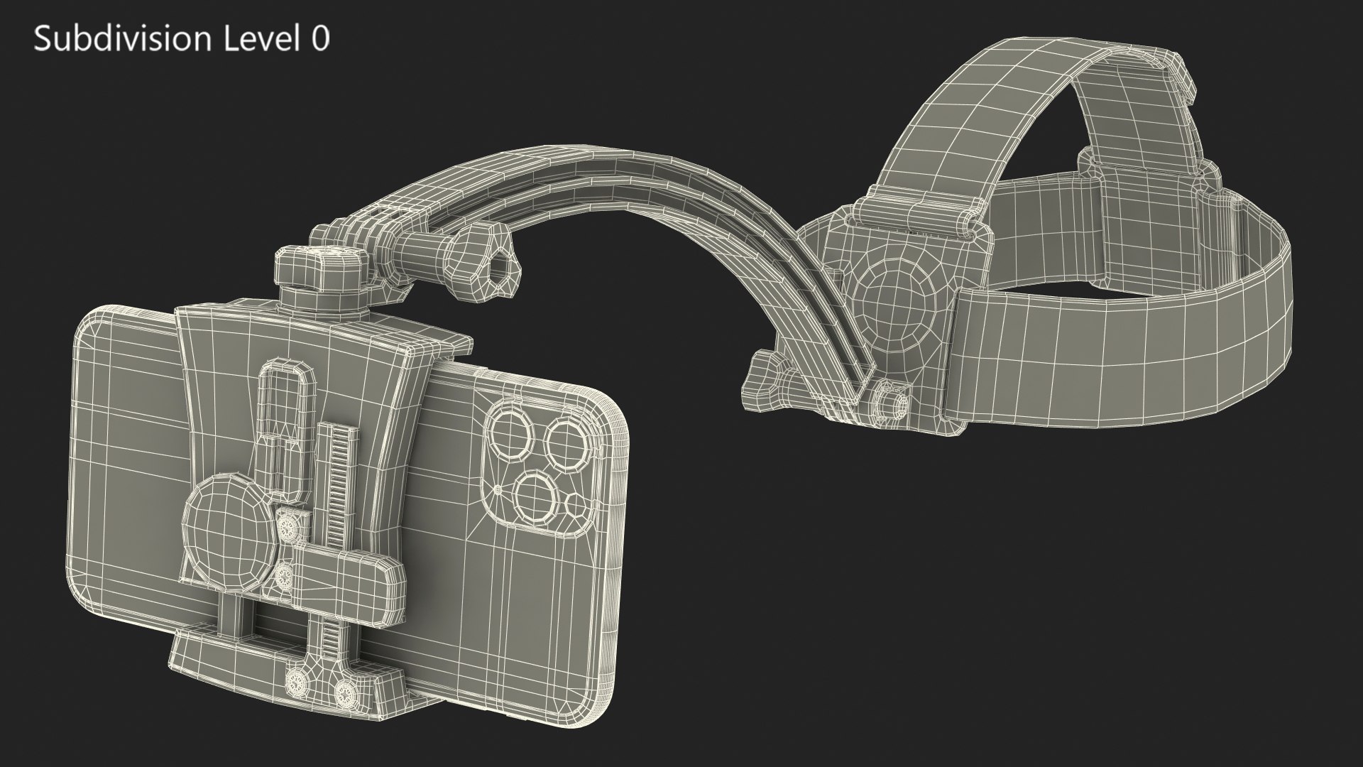 3D head mount smartphone holder - TurboSquid 1700540