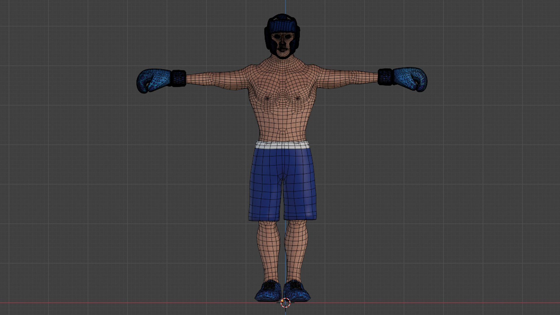 3D Game Ready Boxer 3D Model Fully Rigged For Unity Unreal - TurboSquid ...