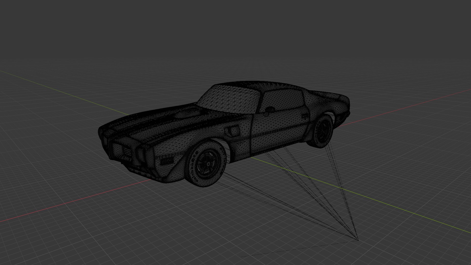 3D Pontiac Firebird Trans Am 1970 - TurboSquid 2296816