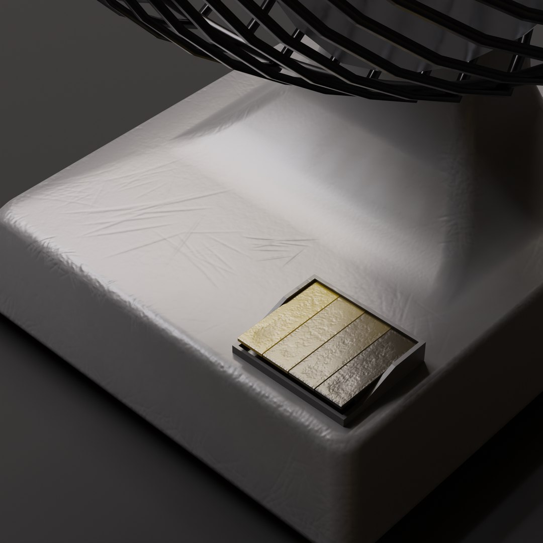 80s - 90s Desk Fan 3D Model - TurboSquid 1950729