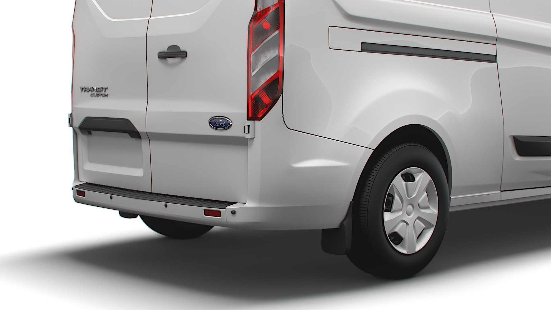 Ford Transit Custom L2H1 2018 3D Model - TurboSquid 2042355