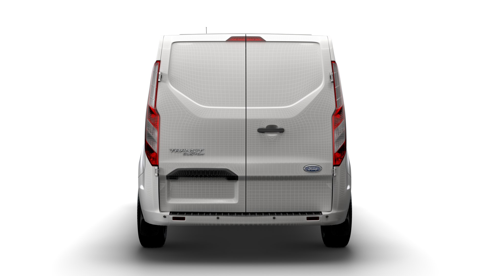 Ford Transit Custom L2H1 2018 3D Model - TurboSquid 2042355