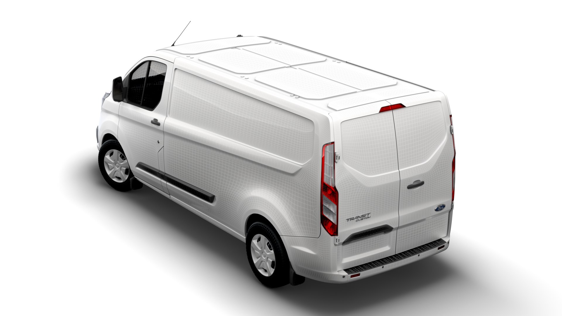 Ford Transit Custom L2H1 2018 3D Model - TurboSquid 2042355