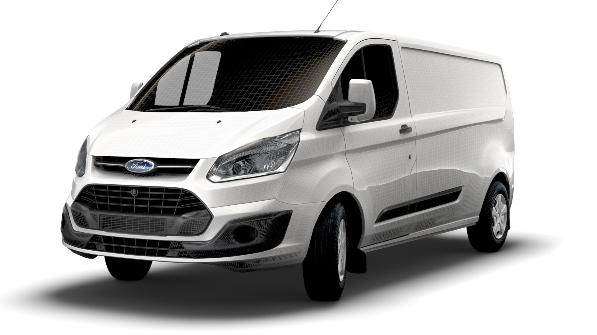 Ford Transit Custom L2H1 2018 3D Model - TurboSquid 2042355