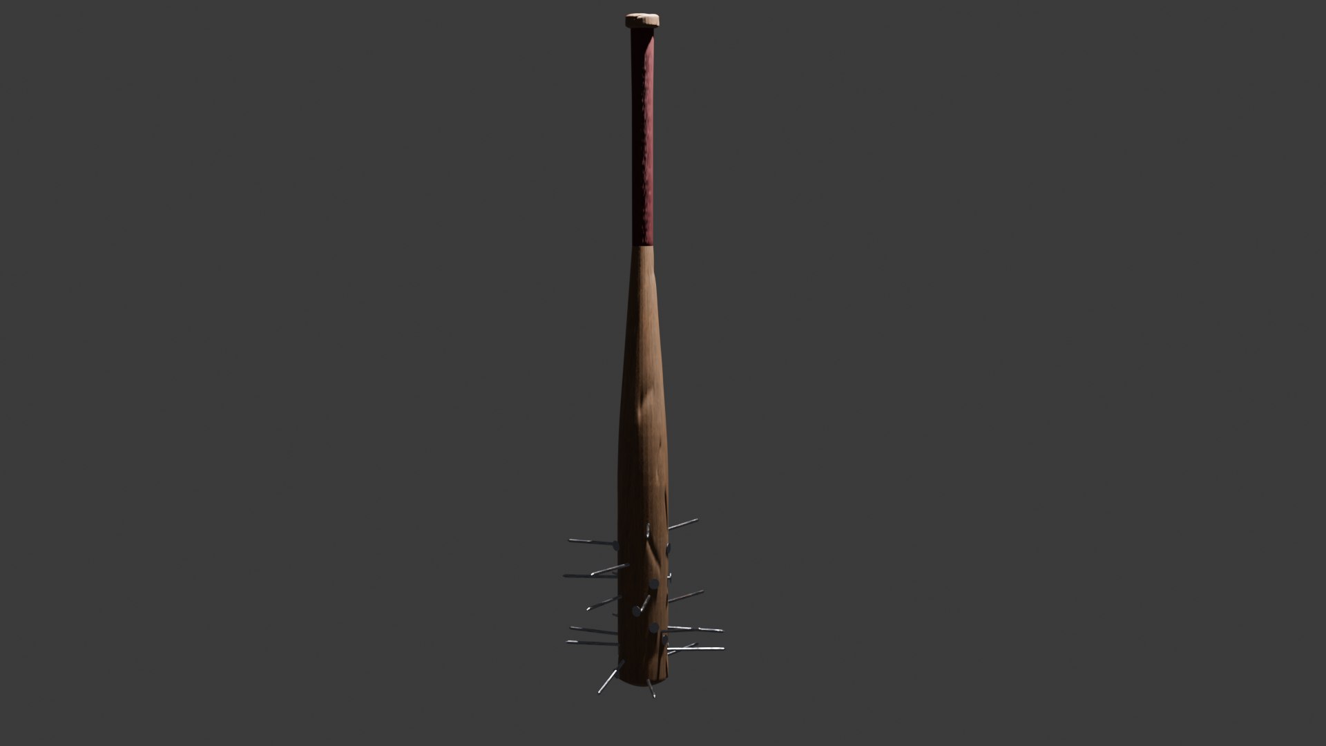Spiked Baseball Bat Model - TurboSquid 2455907