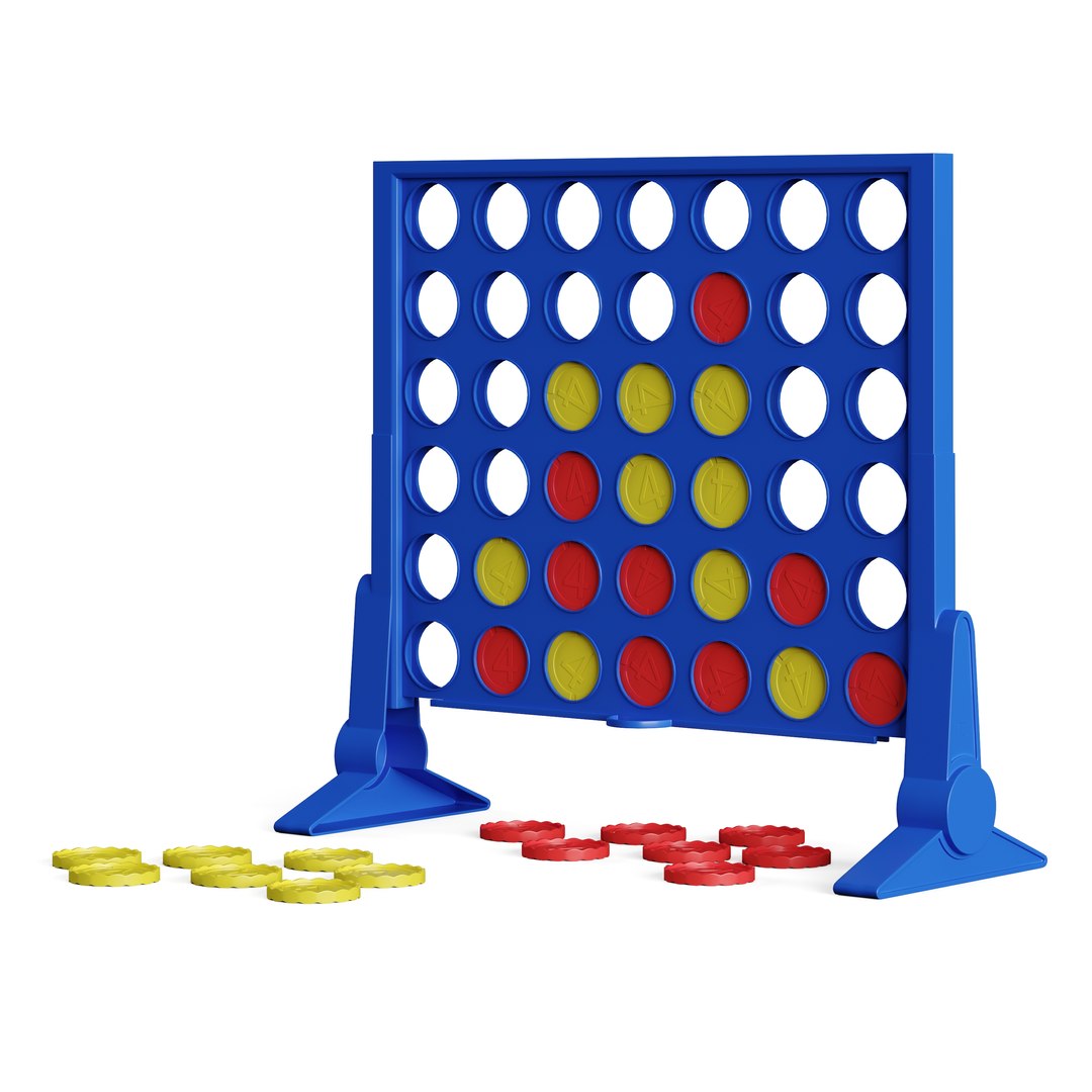 Match Four Token Game 3D - TurboSquid 2166154