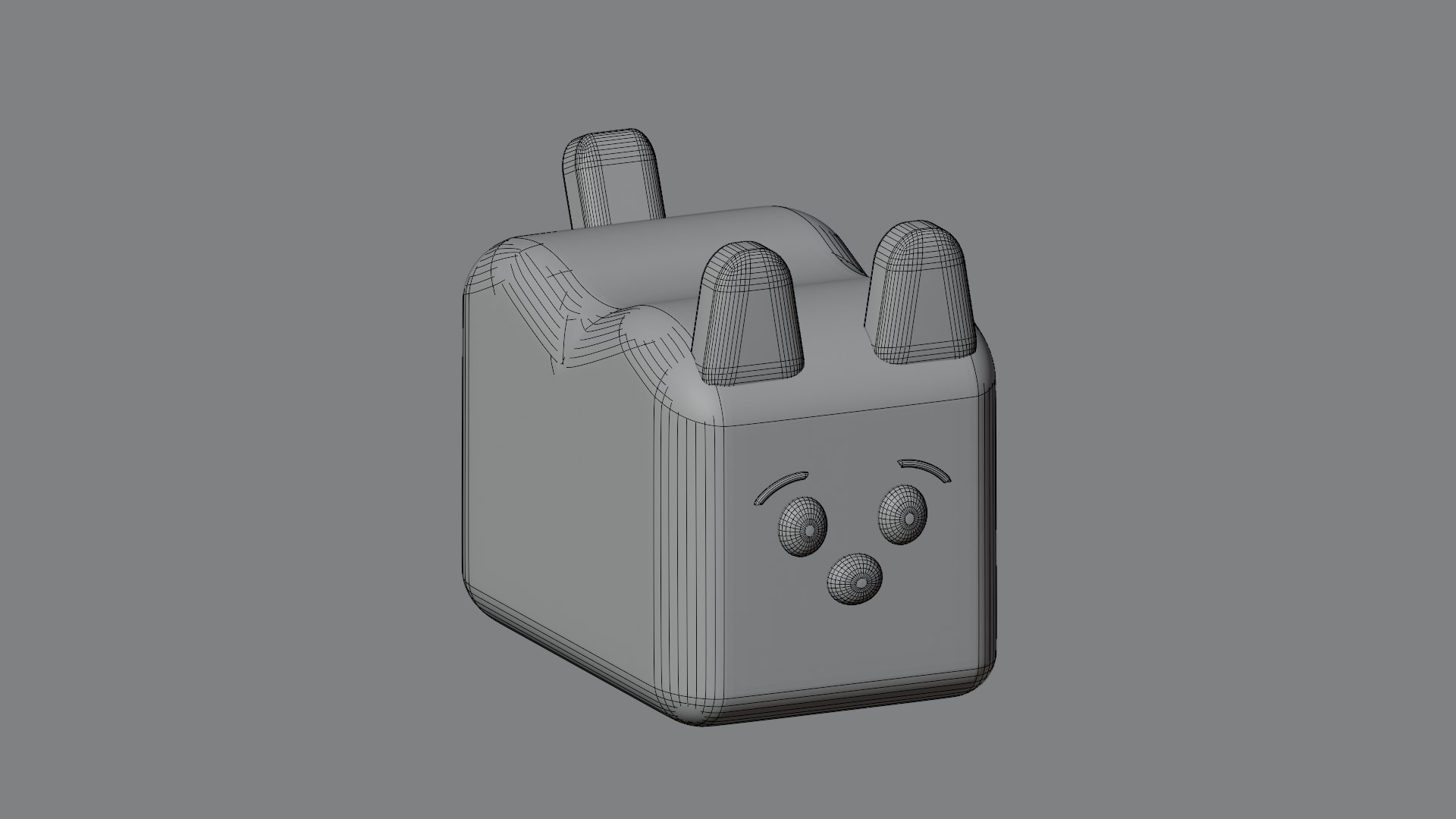 Puppy Bread Cute Stylized Bread Character 3D Model 3D Model ...