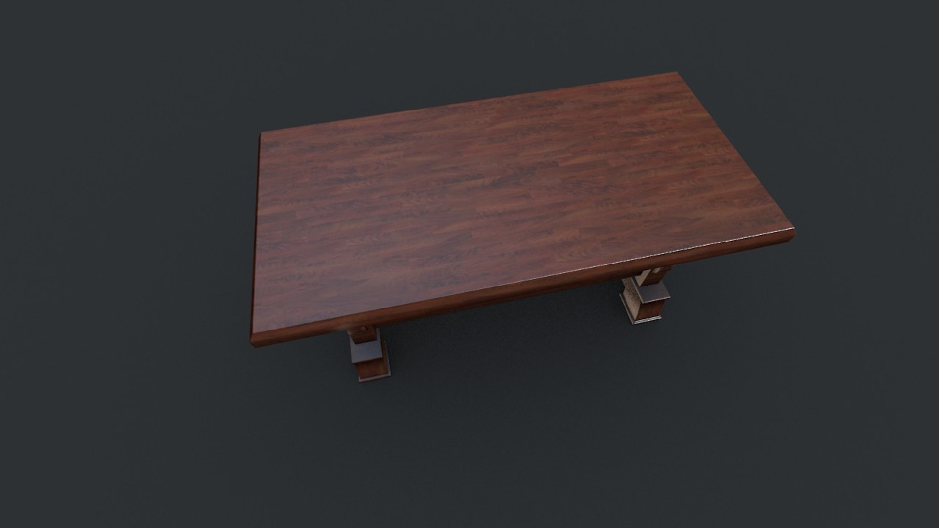 Gothic Table 3d Model