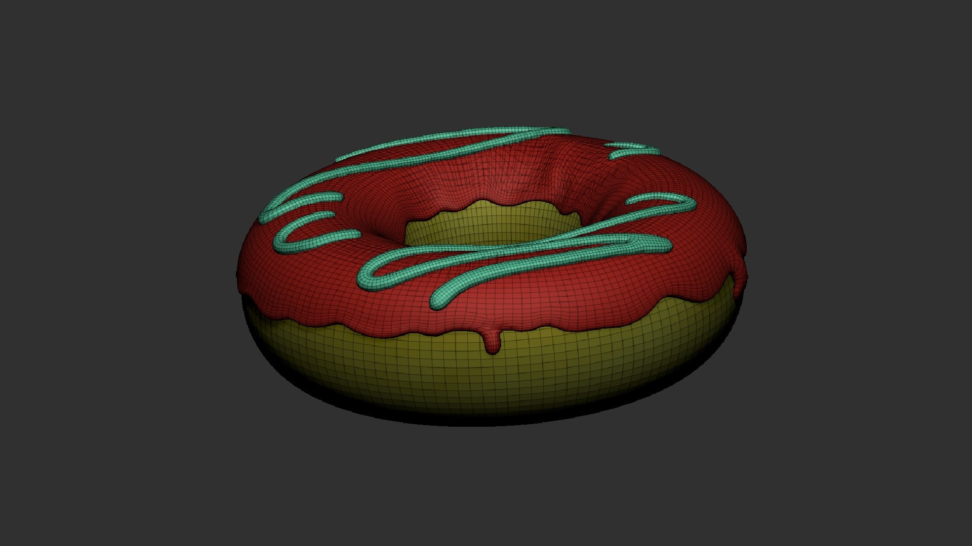 Donut Model - TurboSquid 2065729