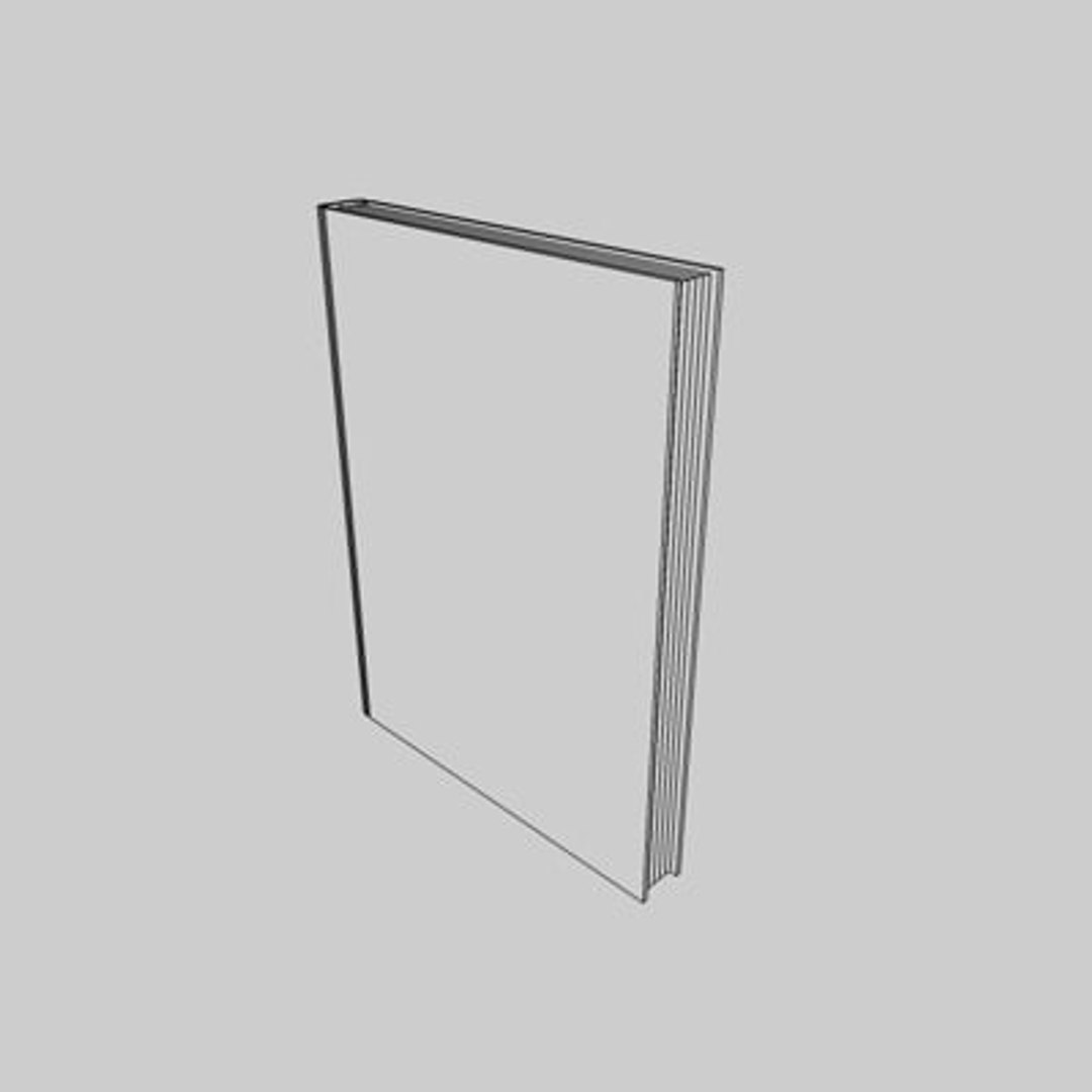 Book Promotional 3d Model