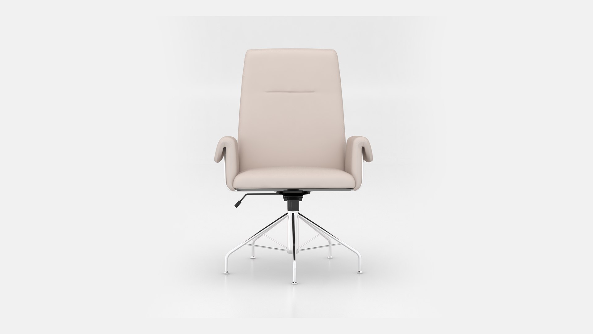 SAVITI BONE VELVET OFFICE CHAIR 3D Model - TurboSquid 2197425