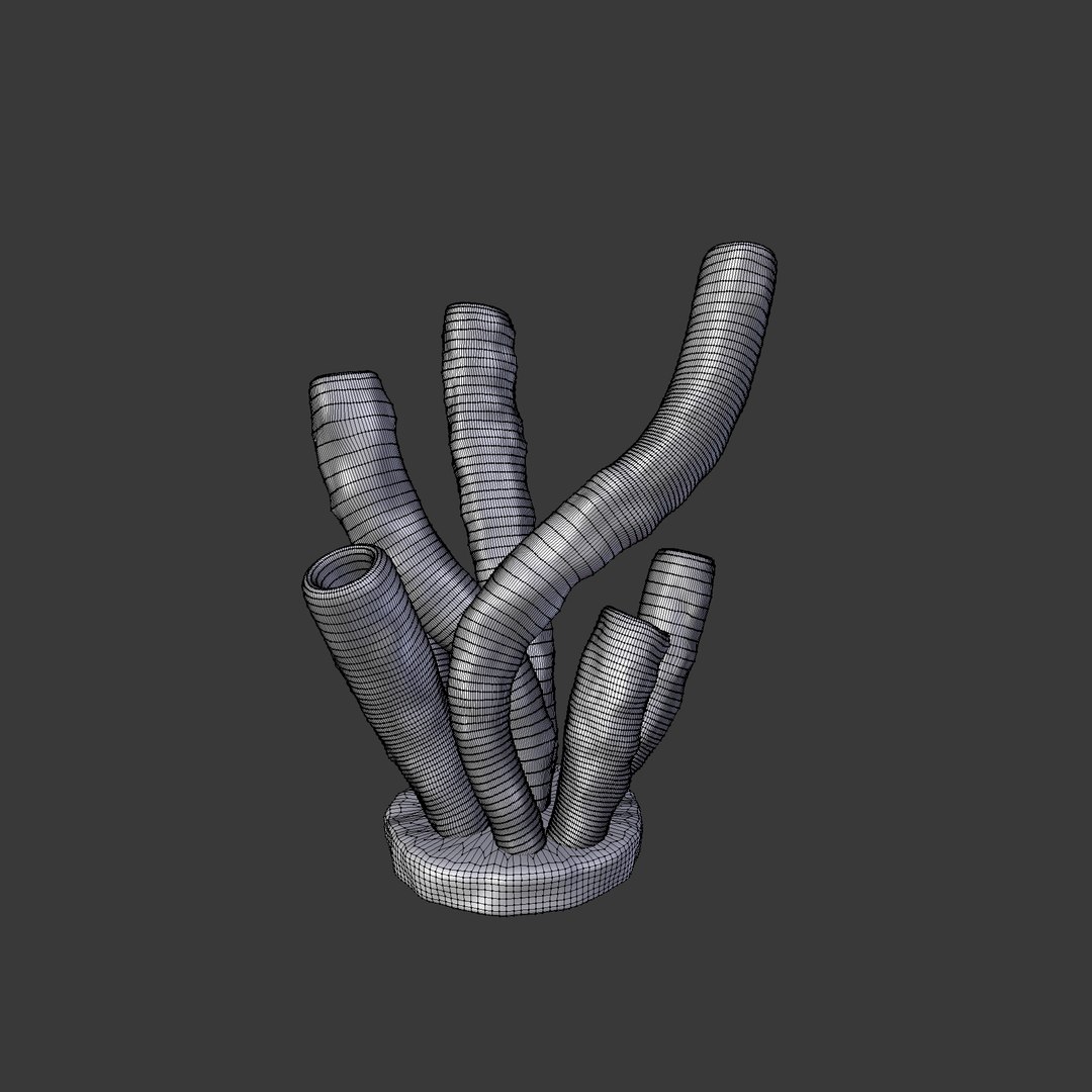 3D Model Marine Sponges Fish Tank - TurboSquid 1355641