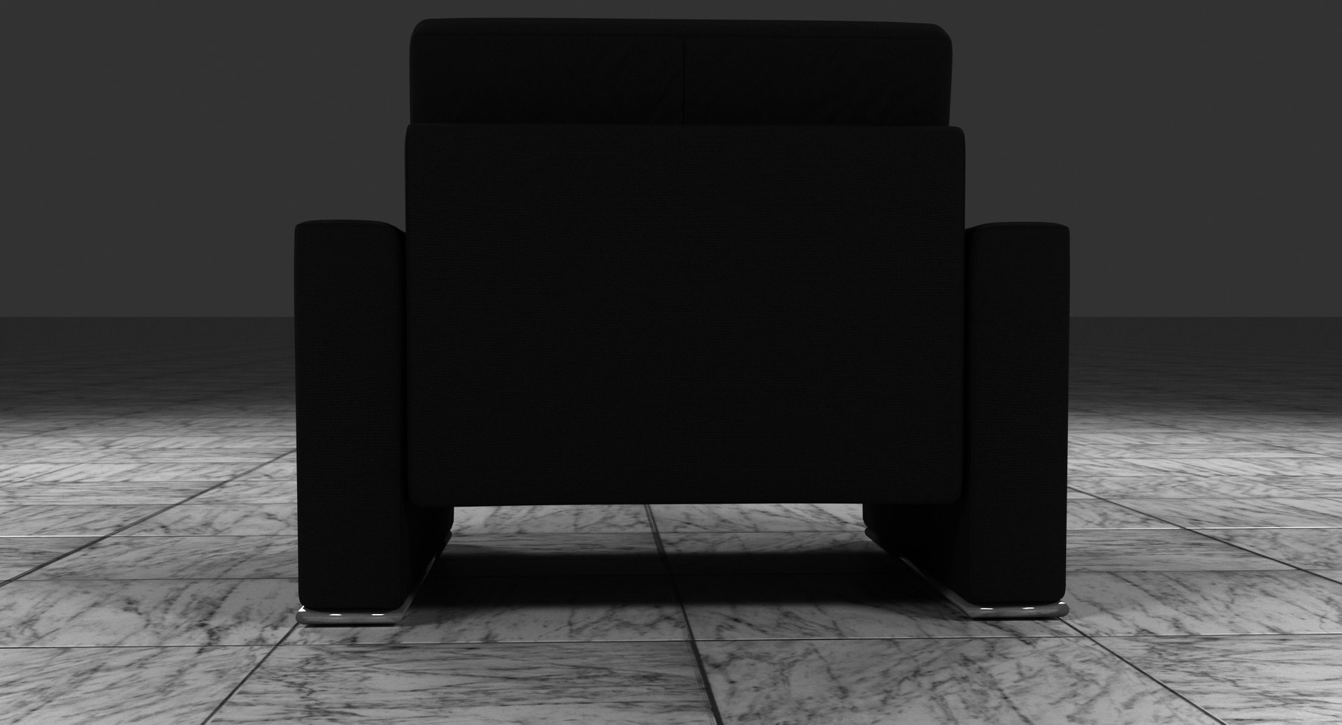 3D modular fabric charcoal model - TurboSquid 1690025