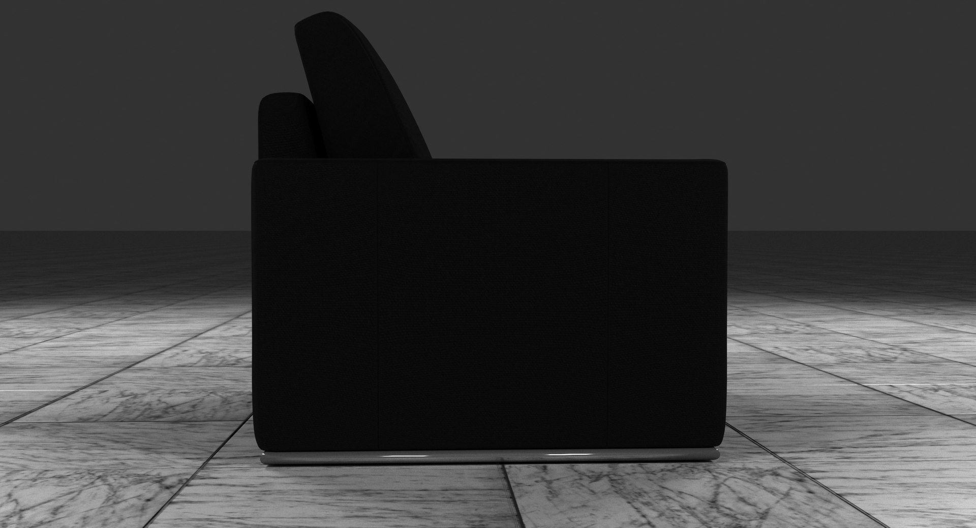 3D modular fabric charcoal model - TurboSquid 1690025