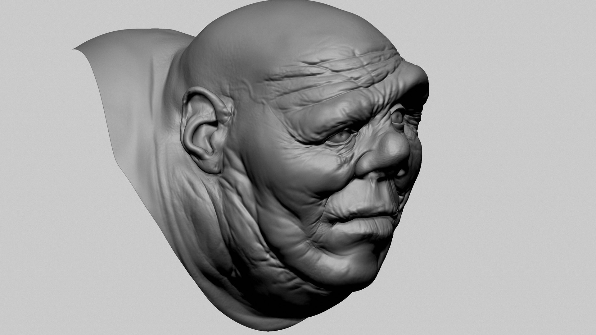 Male Head G Model - TurboSquid 2198973