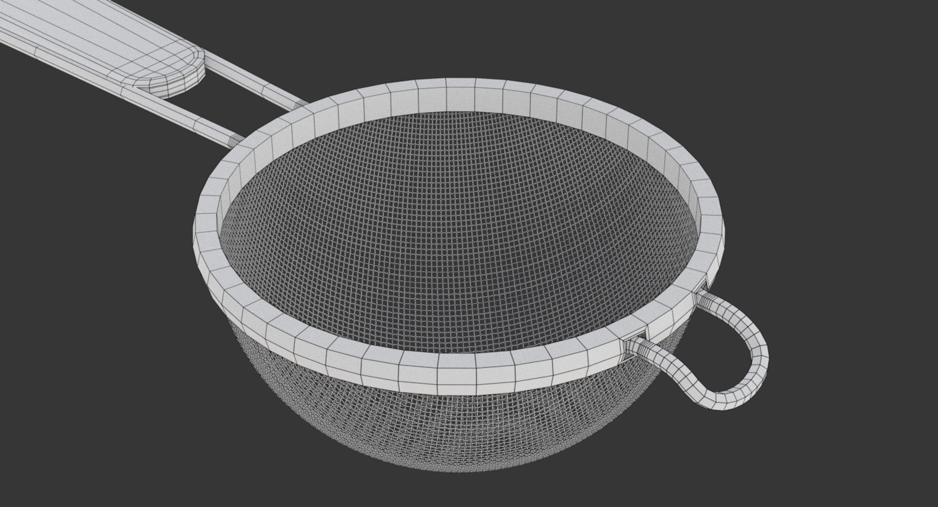 3d Metal Strainer Model