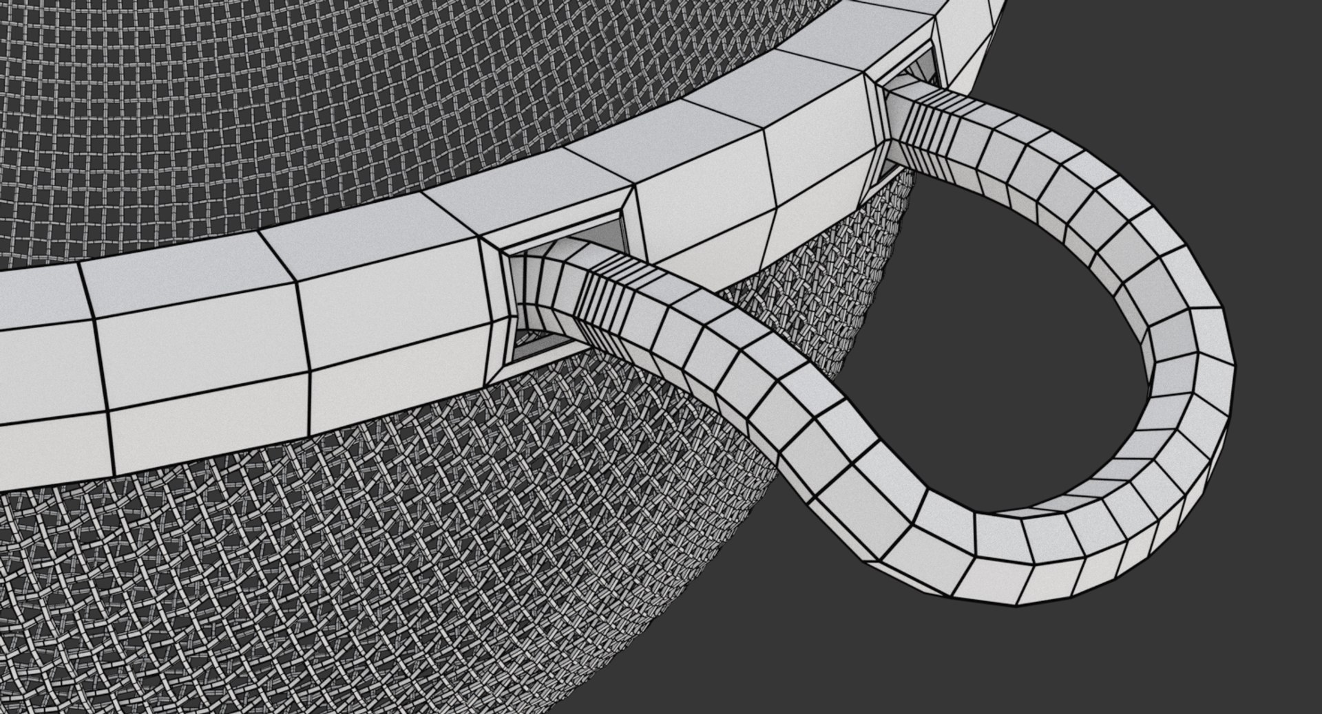 3d Metal Strainer Model