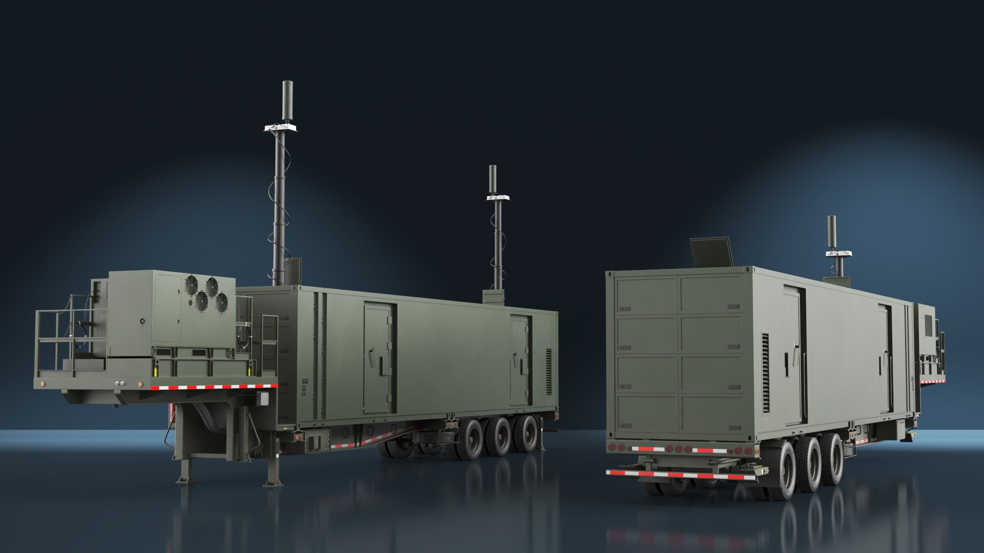 US Army Typhon Battery Operation Center Rigged 3D Model - TurboSquid ...