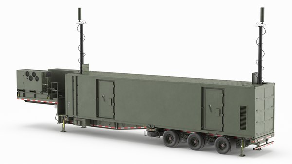 3D модель Центр управления батареей Typhon армии США был ...