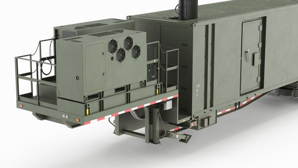 3D модель Центр управления батареей Typhon армии США был ...