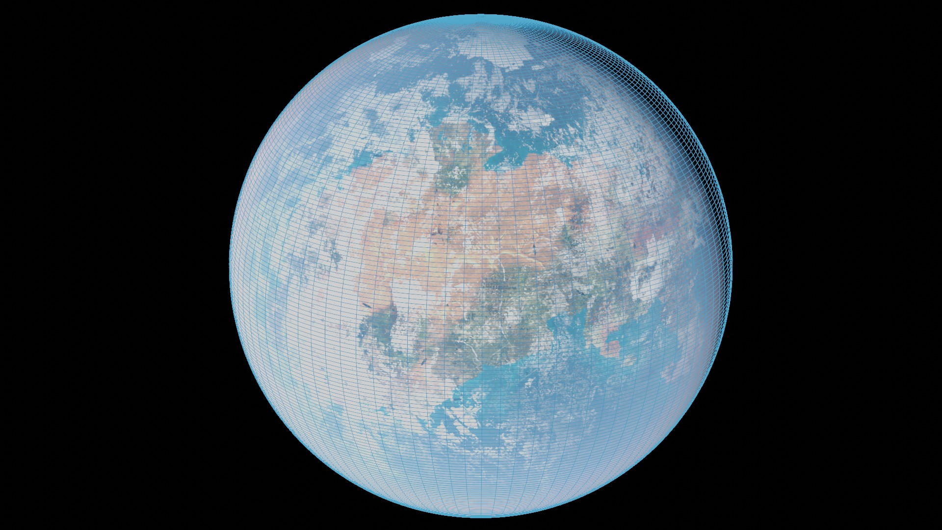 Cold Alien Planet 16K model - TurboSquid 1808408