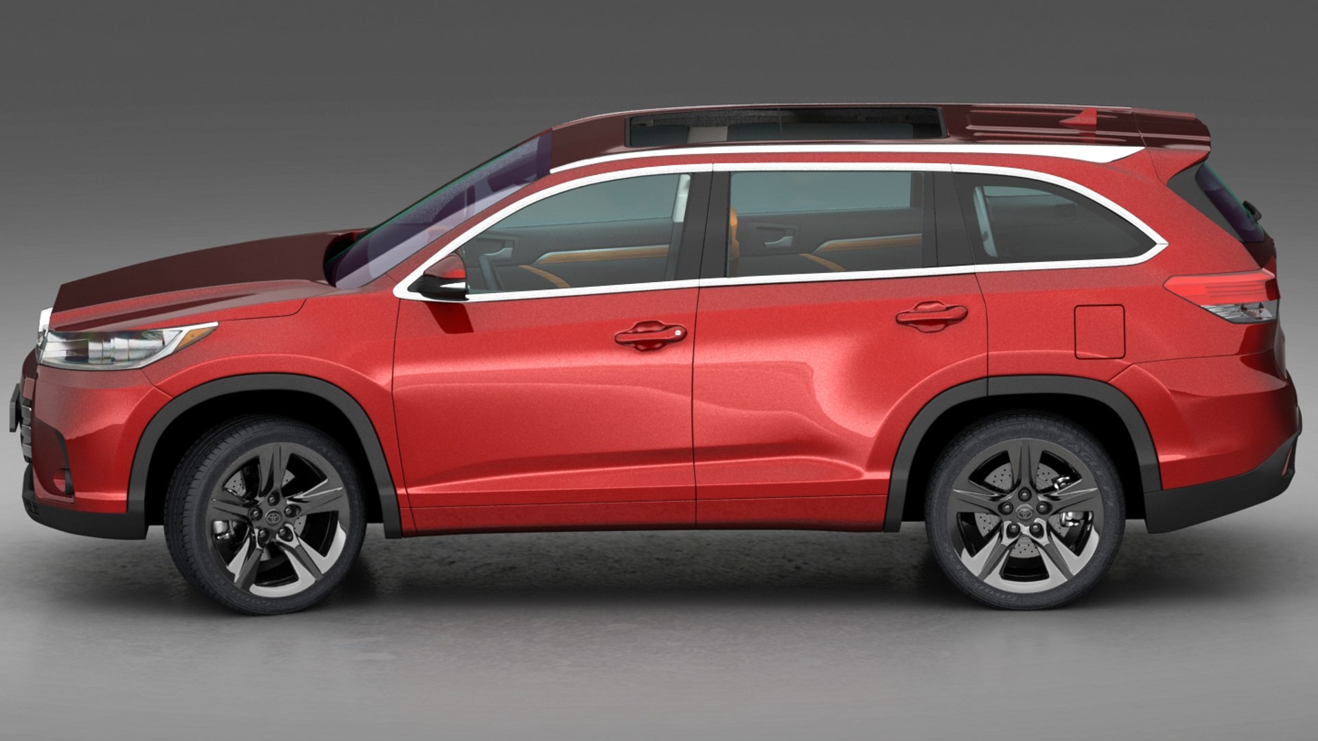 Toyota Highlander 2018 3D Model - TurboSquid 1320053