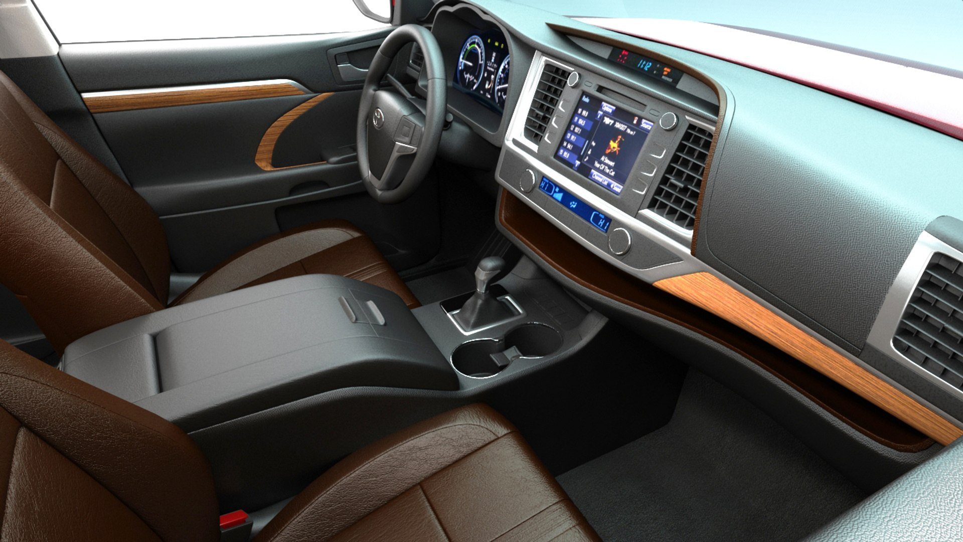 Toyota Highlander 2018 3D Model - TurboSquid 1320053