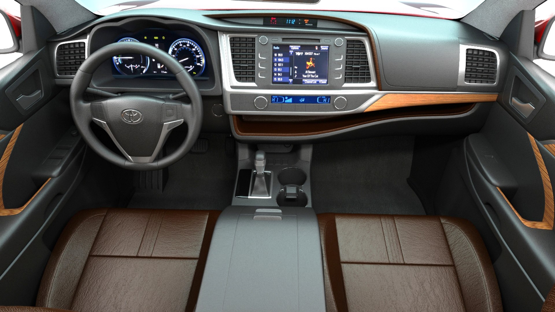 Toyota Highlander 2018 3D Model - TurboSquid 1320053