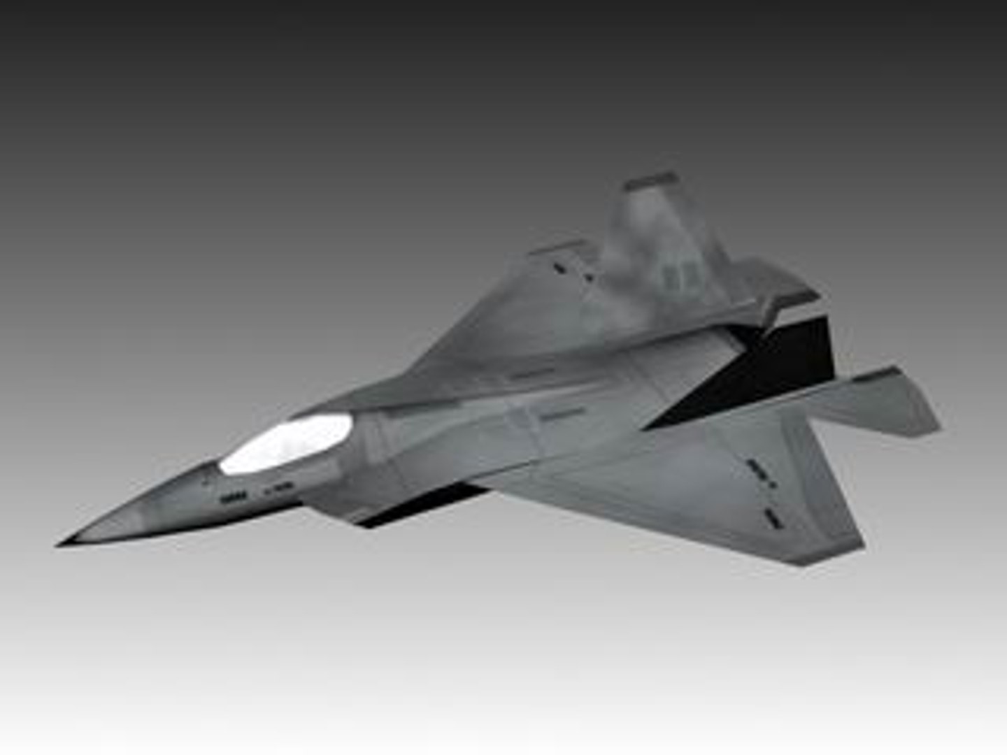 3d F-22 Raptor