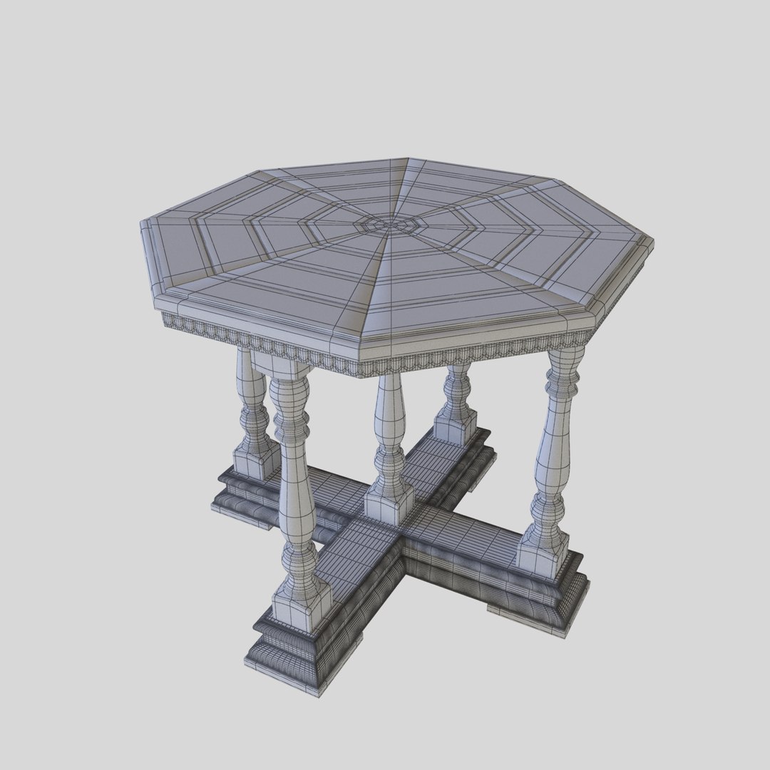3D Model Table - TurboSquid 1239892
