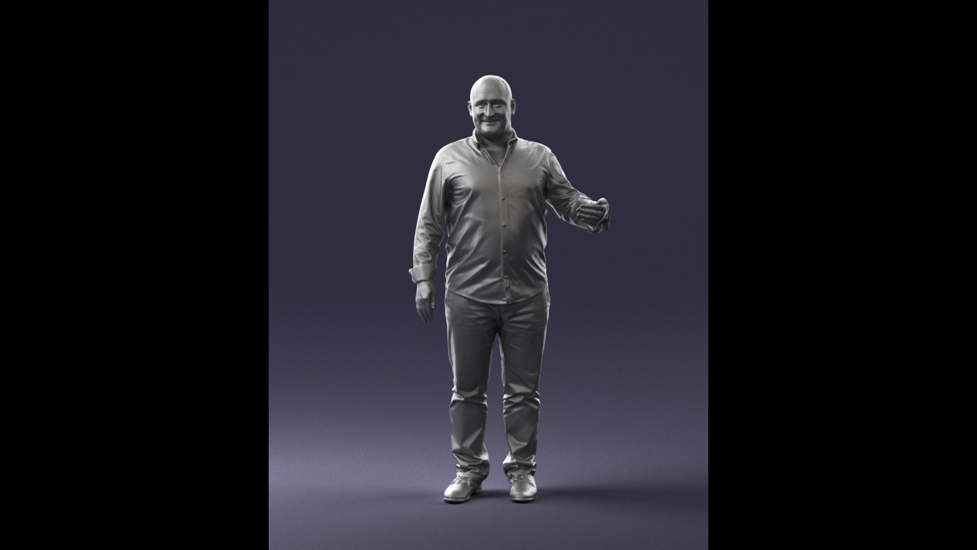 Scanned Realistic Human 3D Model - TurboSquid 1640592