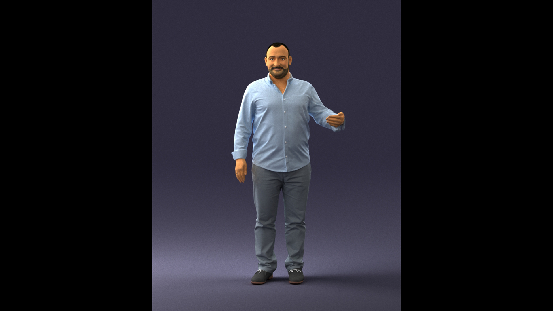 Scanned Realistic Human 3D Model - TurboSquid 1640592