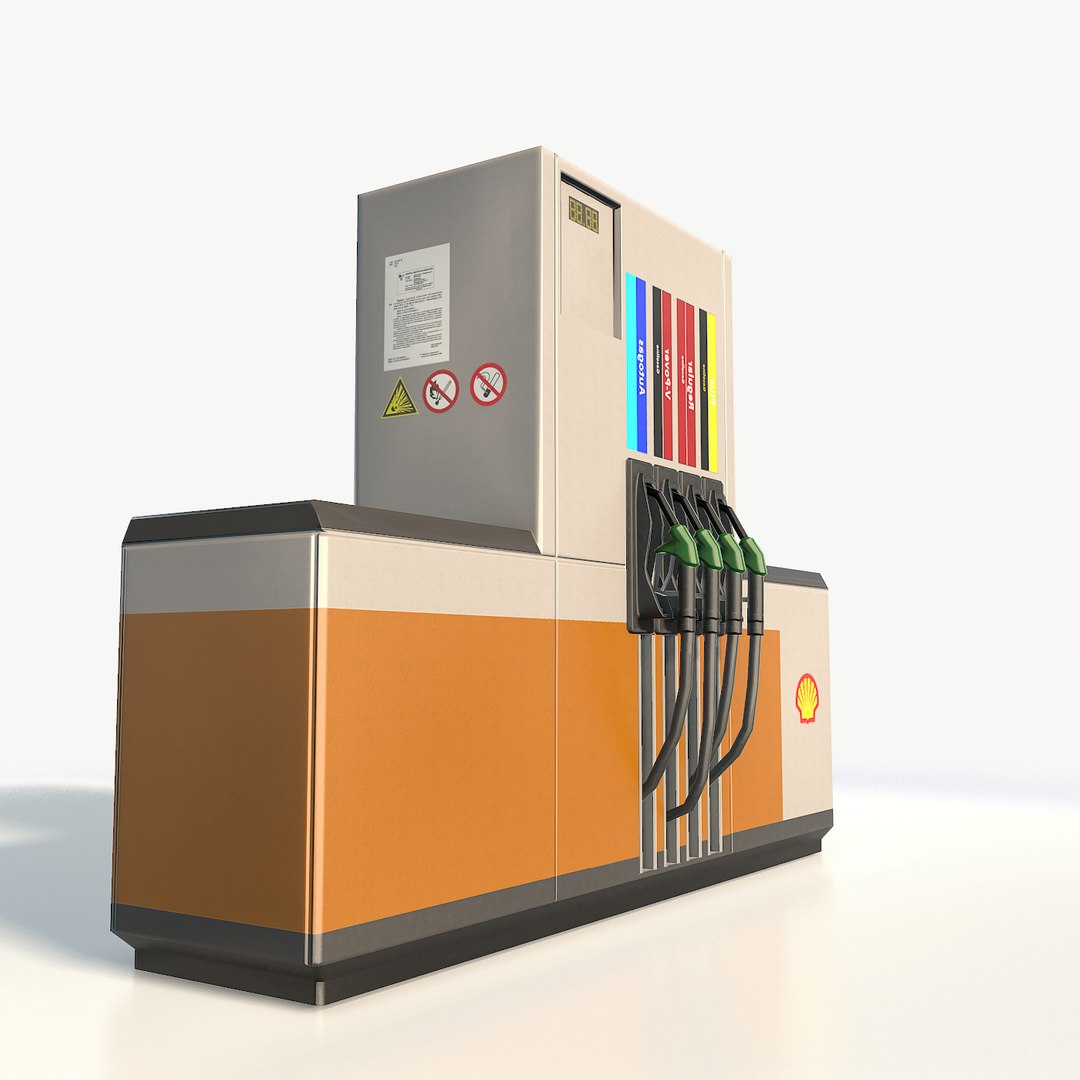 3d Shell Fuel Dispenser