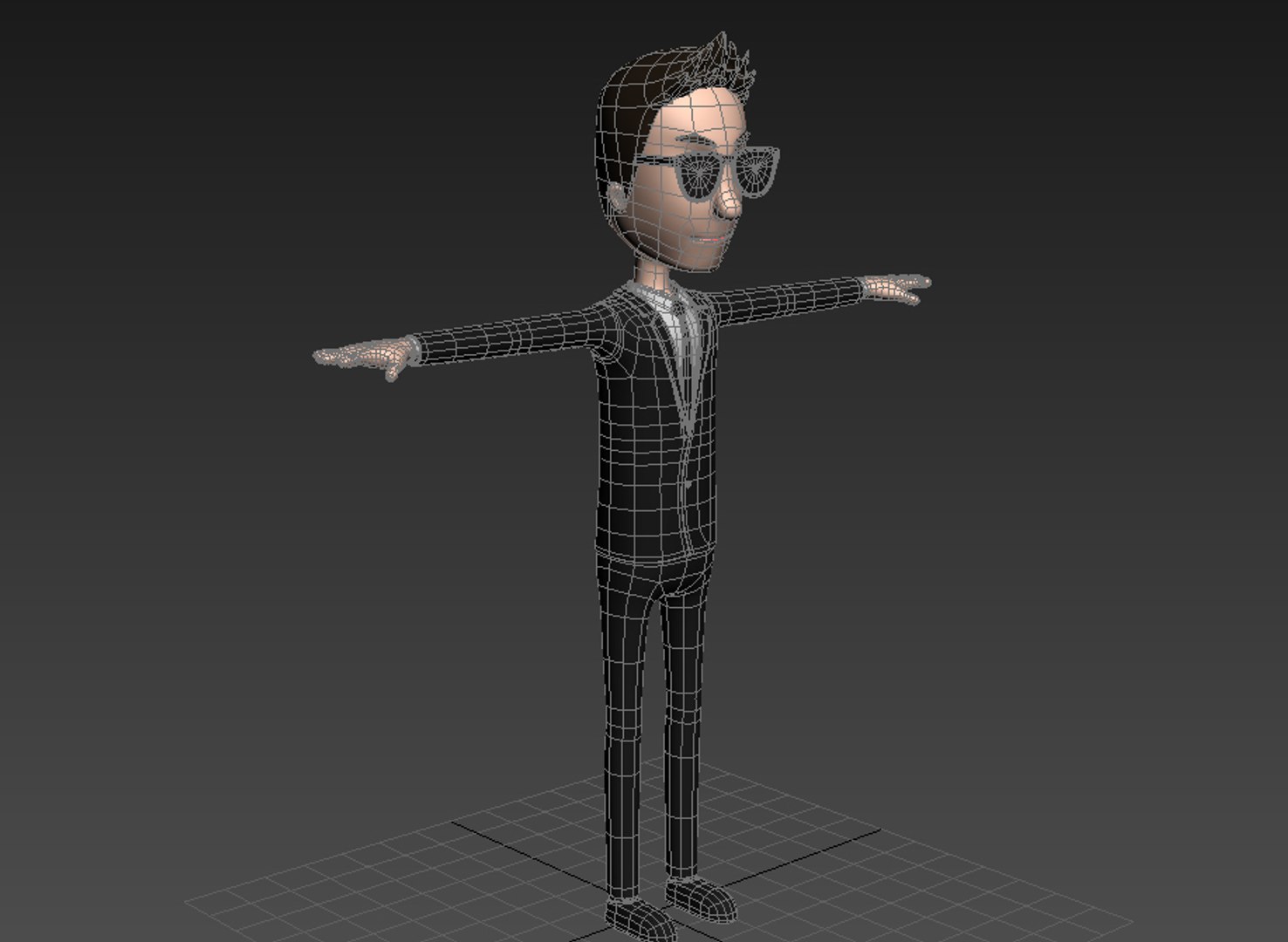 3D agent character cartoon - TurboSquid 1336296