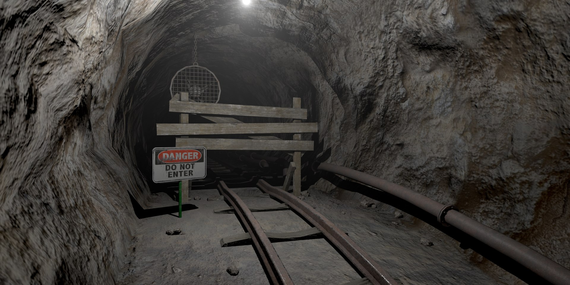 Modular Underground Mine Tunnels Model - TurboSquid 2359607