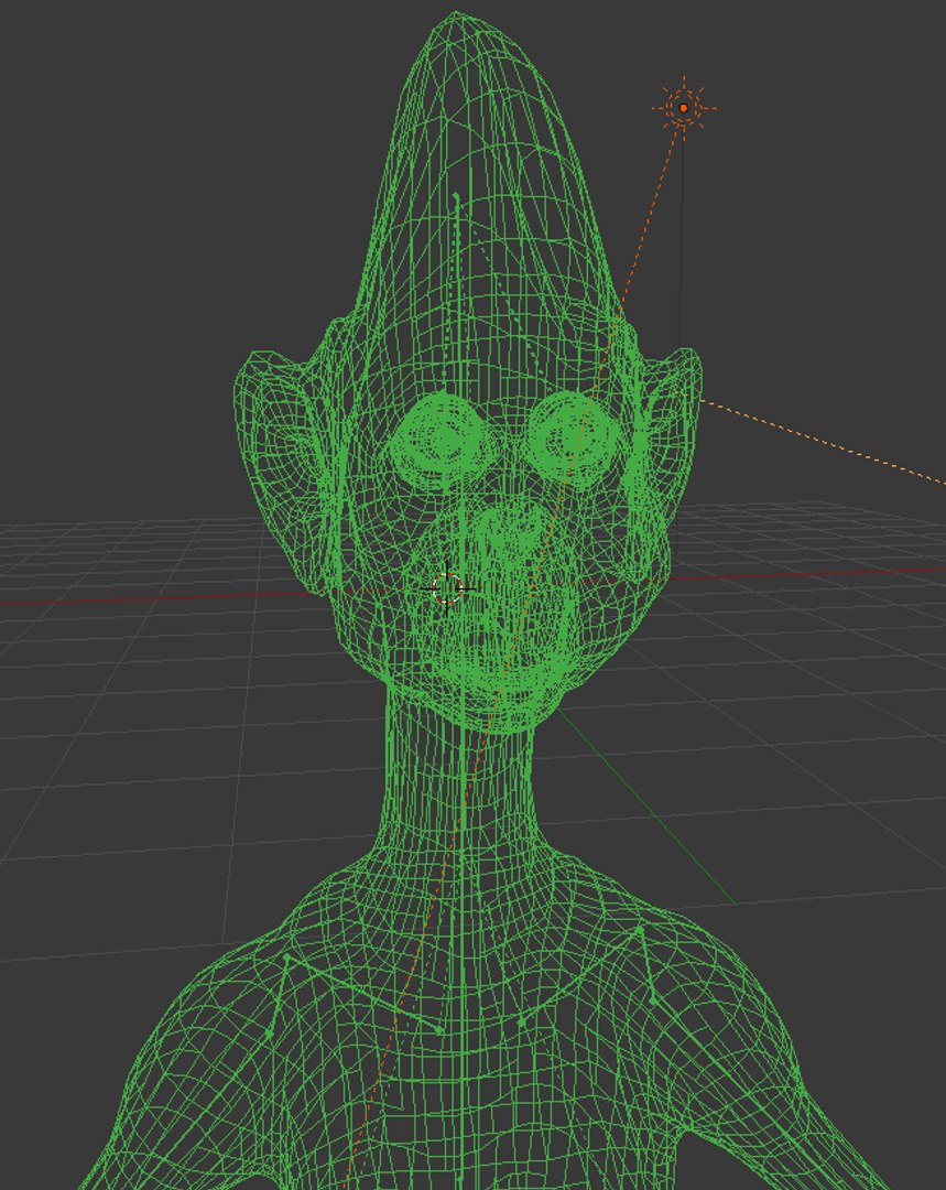 Free Funny Alien Rigged 3d Model