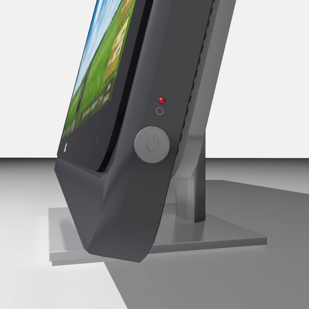 3ds max led lcd monitor
