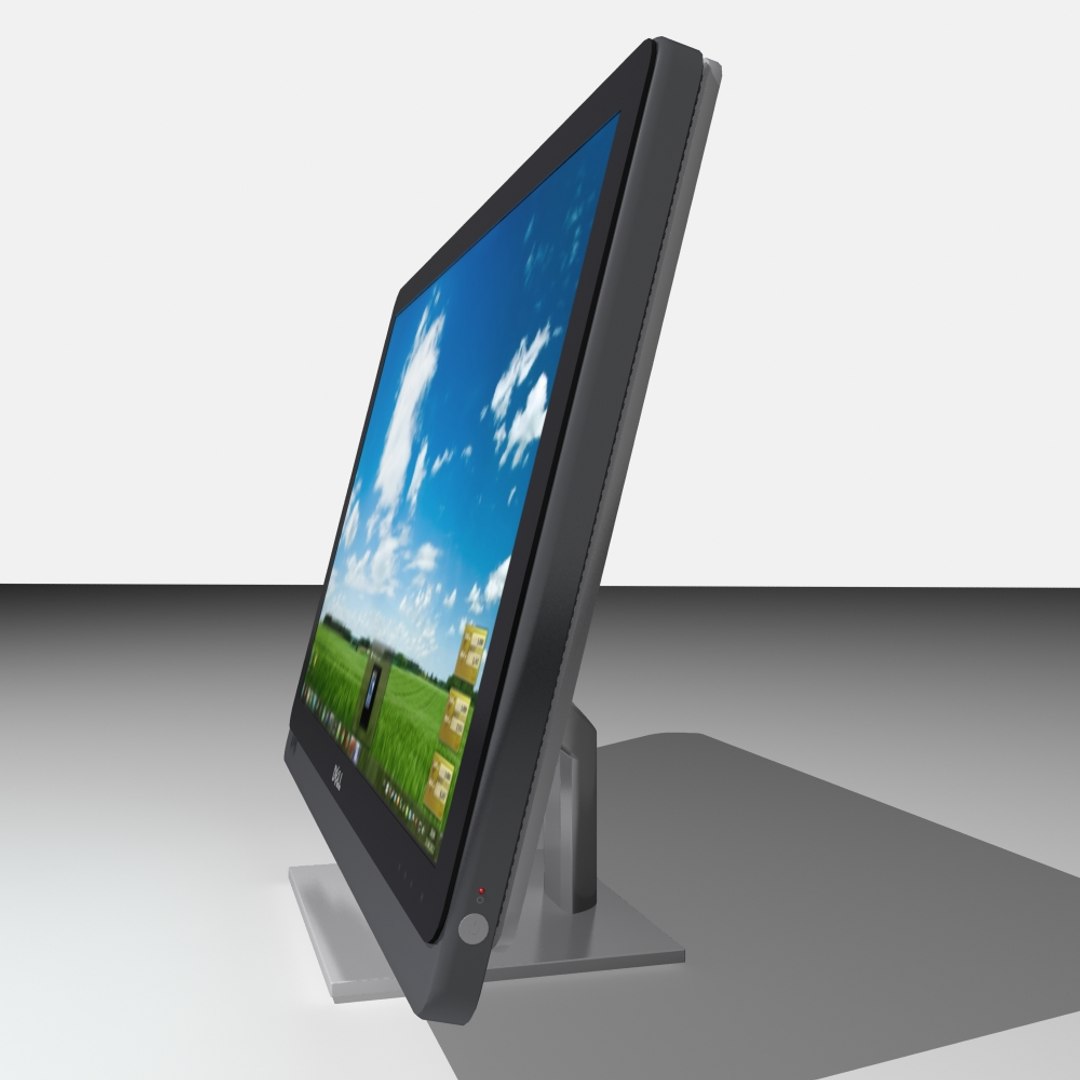 3ds max led lcd monitor