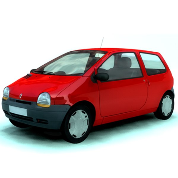 3d renault twingo model