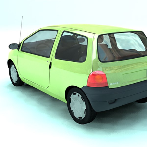 3d renault twingo model