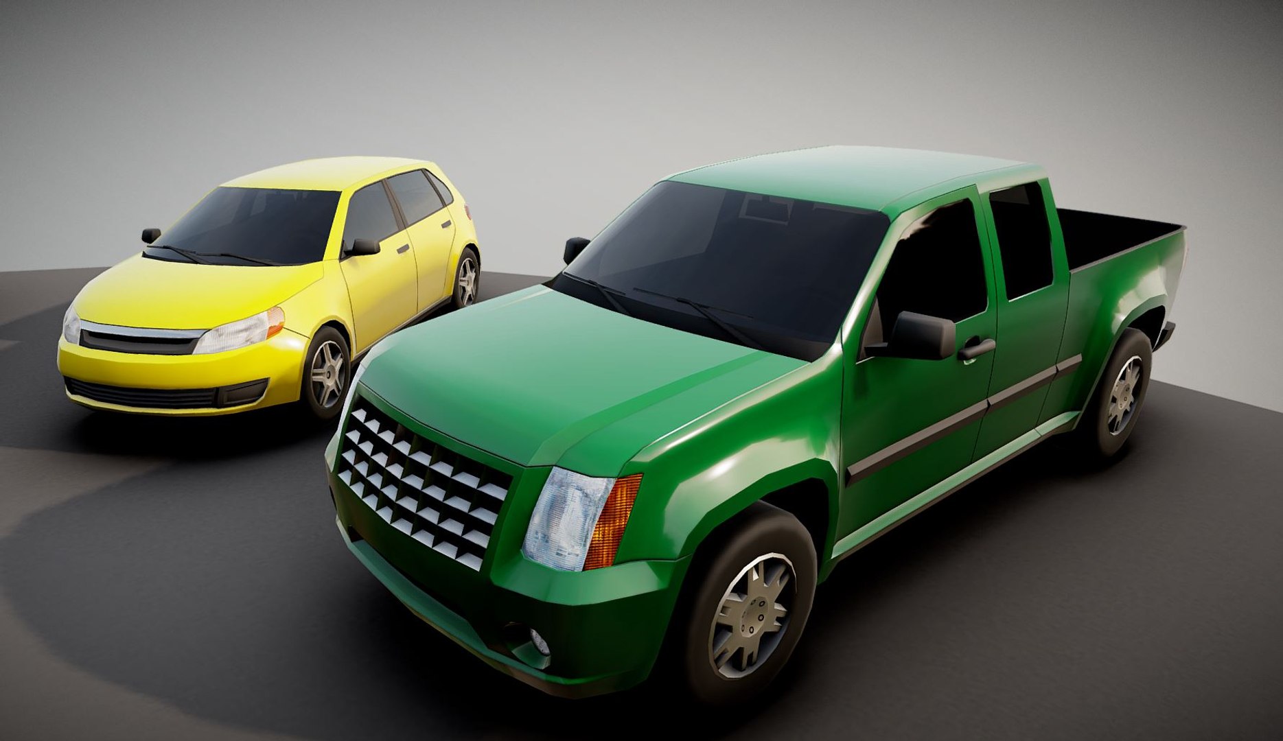 Generic Passenger Car Pack Model - TurboSquid 1192370