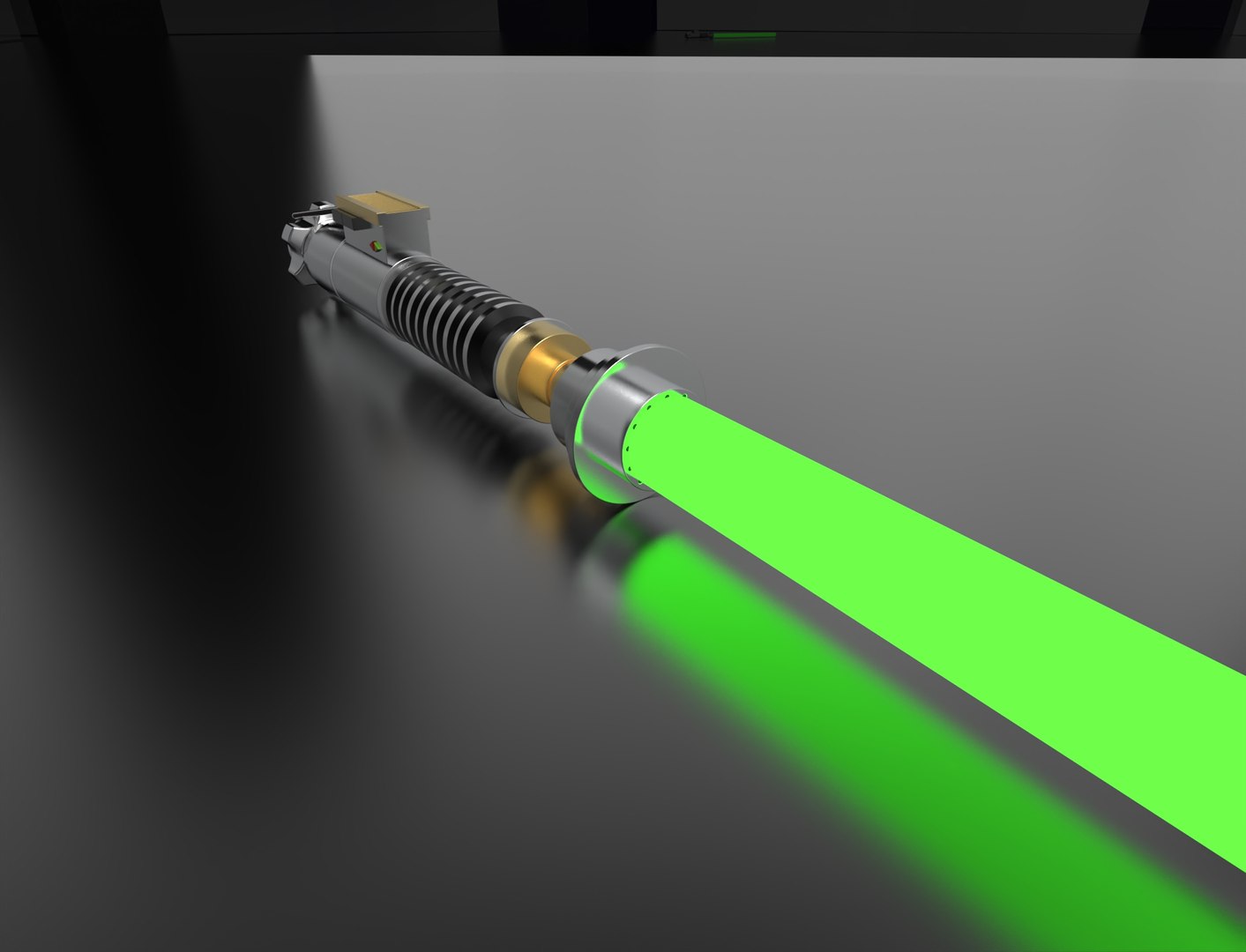 Luke Skywalker Lightsaber - StarWars 3D Model - TurboSquid 2050900