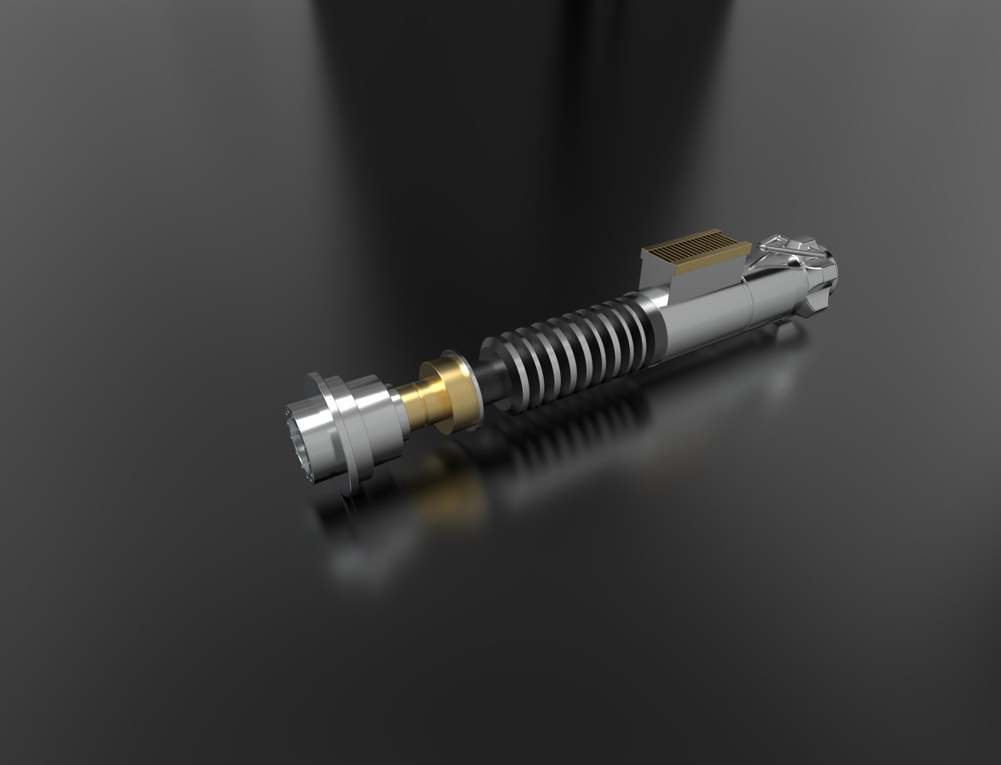 Luke Skywalker Lightsaber - StarWars 3D Model - TurboSquid 2050900