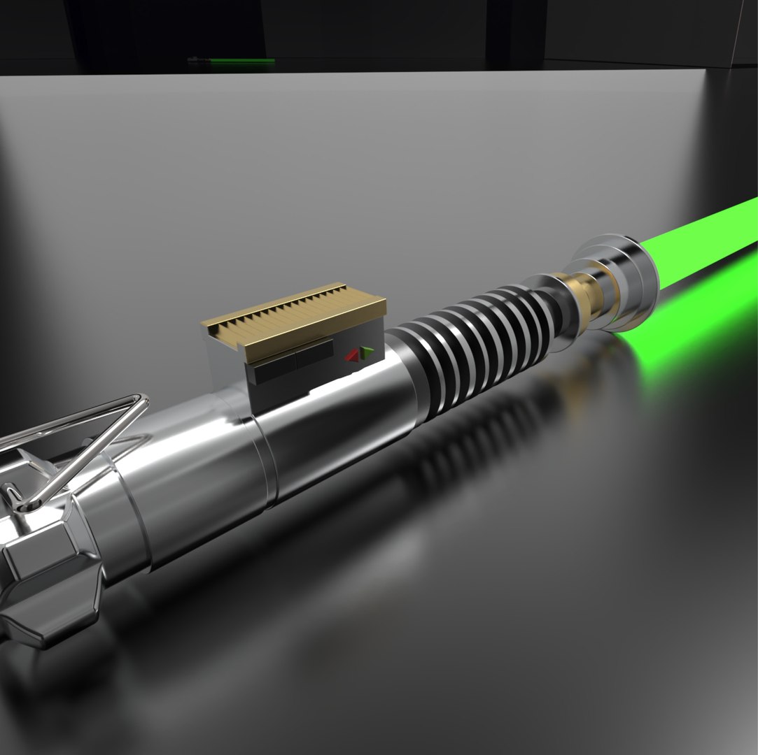 Luke Skywalker Lightsaber - StarWars 3D Model - TurboSquid 2050900