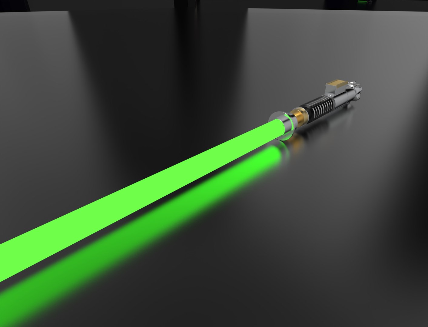 Luke Skywalker Lightsaber - StarWars 3D Model - TurboSquid 2050900