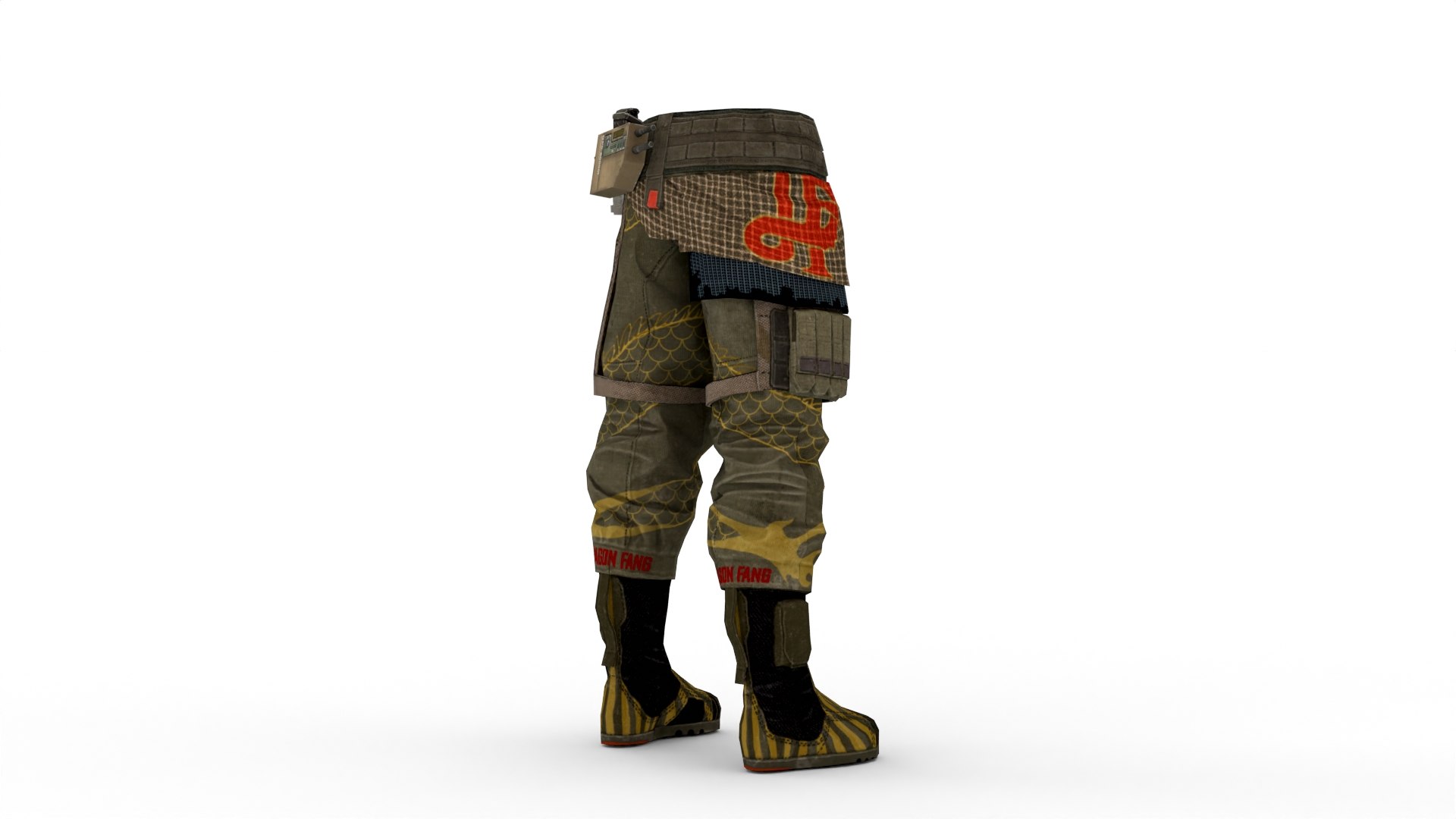 3D Combat Pant 3D Model - TurboSquid 2213688