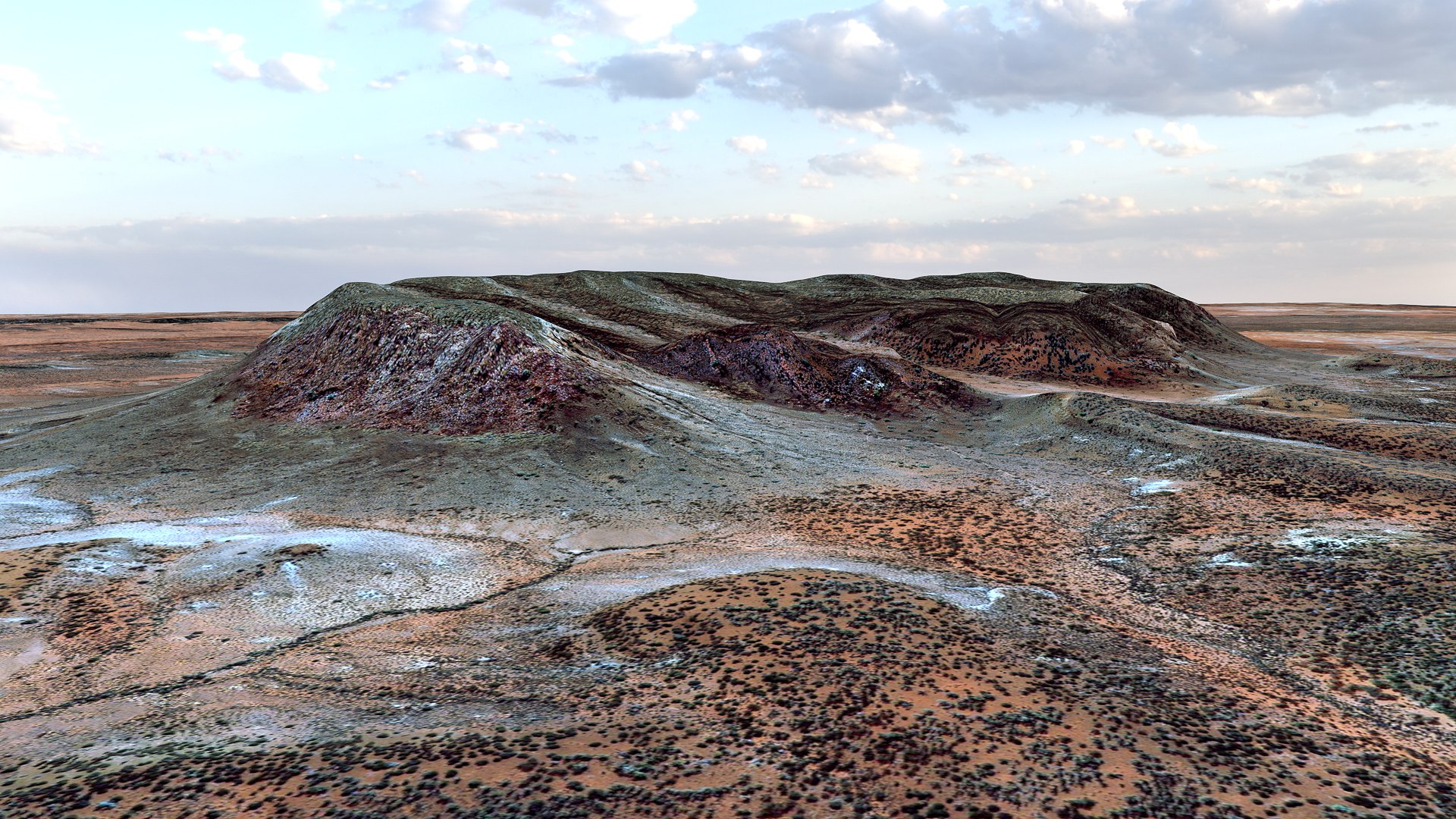 Mount Connor Australia 3D Model - TurboSquid 2075331